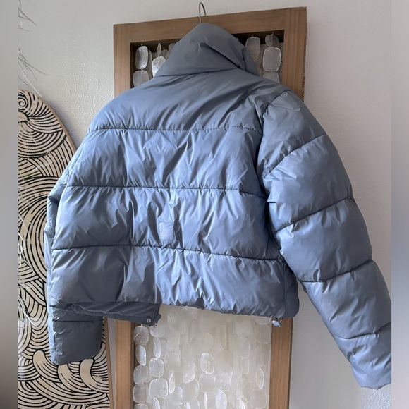 ALO Yoga | Jackets & Coats | Alo M Gold Rush Puffer Jacket Steel Blue ...